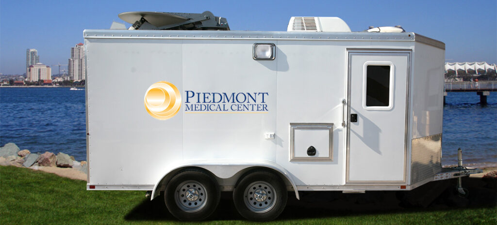 Piedmont Medical Center Communication Trailer - Nomad GCS