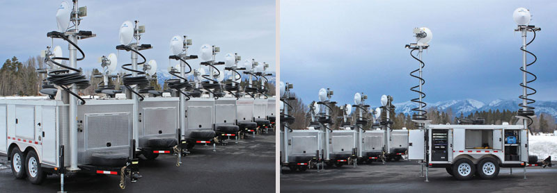 Tactical Communications Trailers - Nomad GCS