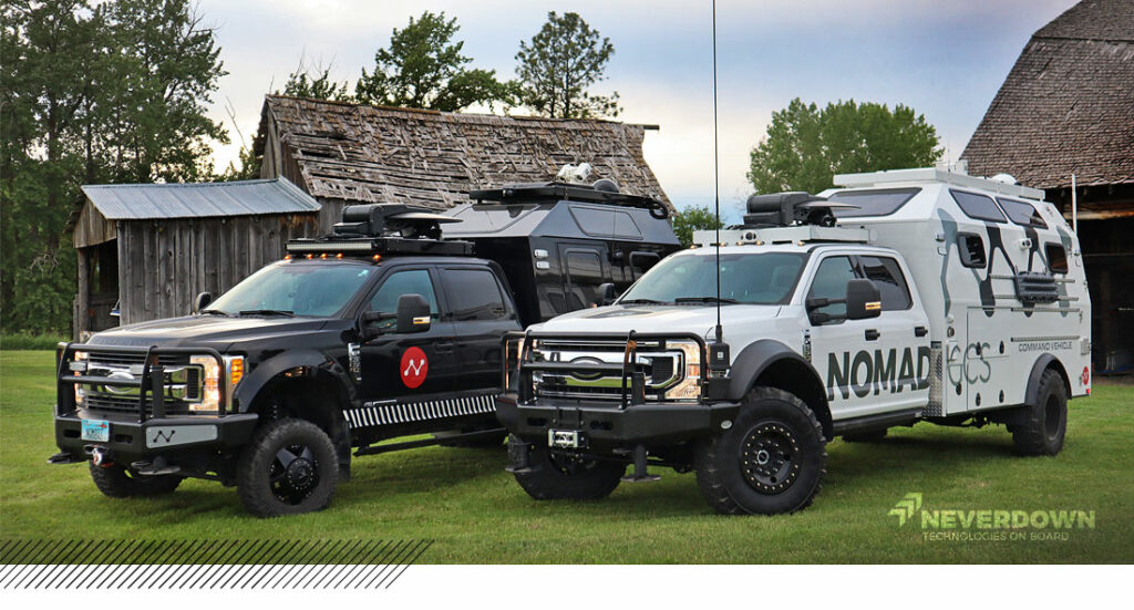 Tactical Command Vehicles - Communication Vehicles - Nomad GCS
